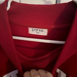 Parke | Tops | Parke Mockneck Sm | Poshmark